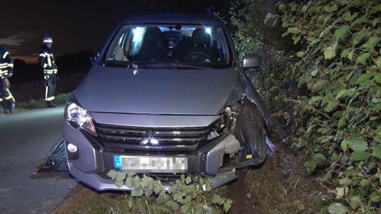 Gehrde: Autofahrerin weicht Reh aus und prallt gegen Baum