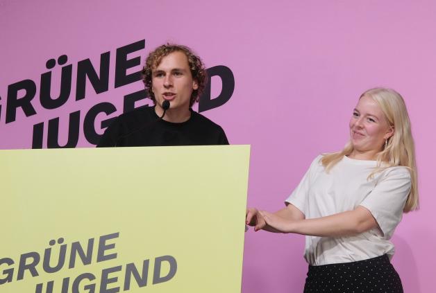 Grüne Jugend: Jette Nietzard und Jakob Blasel neue Vorsitzende