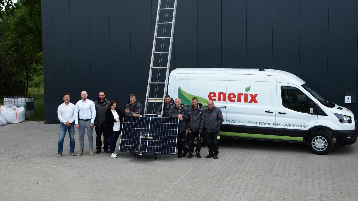 Das neue triple Solar PVT-System von enerix