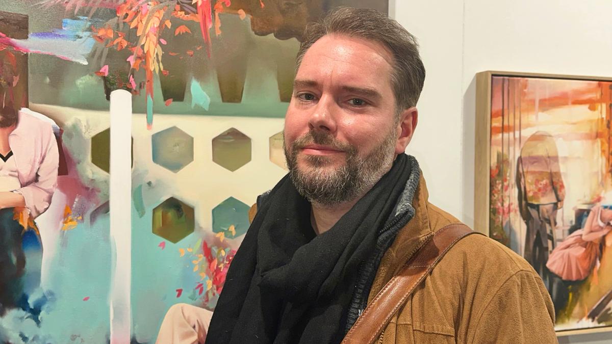 Maler Christoph Rode in Hamburg: Krisen als Chance für die Kunst | SHZ