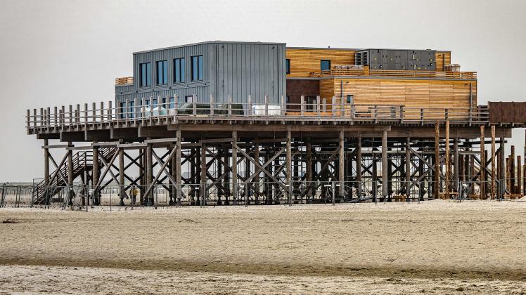 Fassade der neuen Strandbar in SPO ist fertig – so sieht sie aus