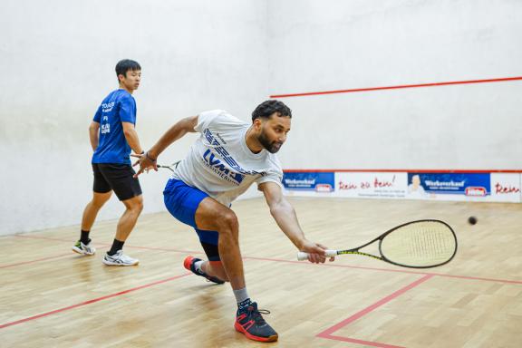 Squash-Club Hasbergen holt ersten Sieg in der Bundesligasaison.
