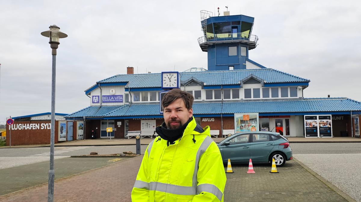 Flughafenchef auf Sylt: Stephan Haake machte sein Hobby zum Beruf