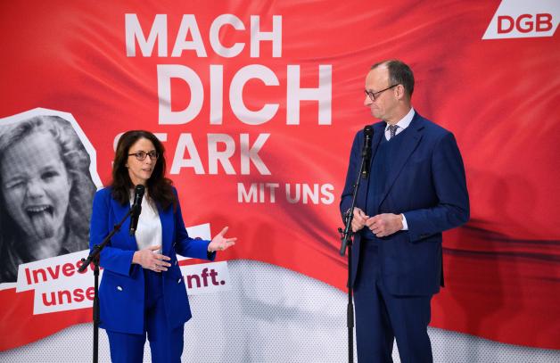 Bundestagswahl: DGB-Chefin Yasmin Fahimi im Interview