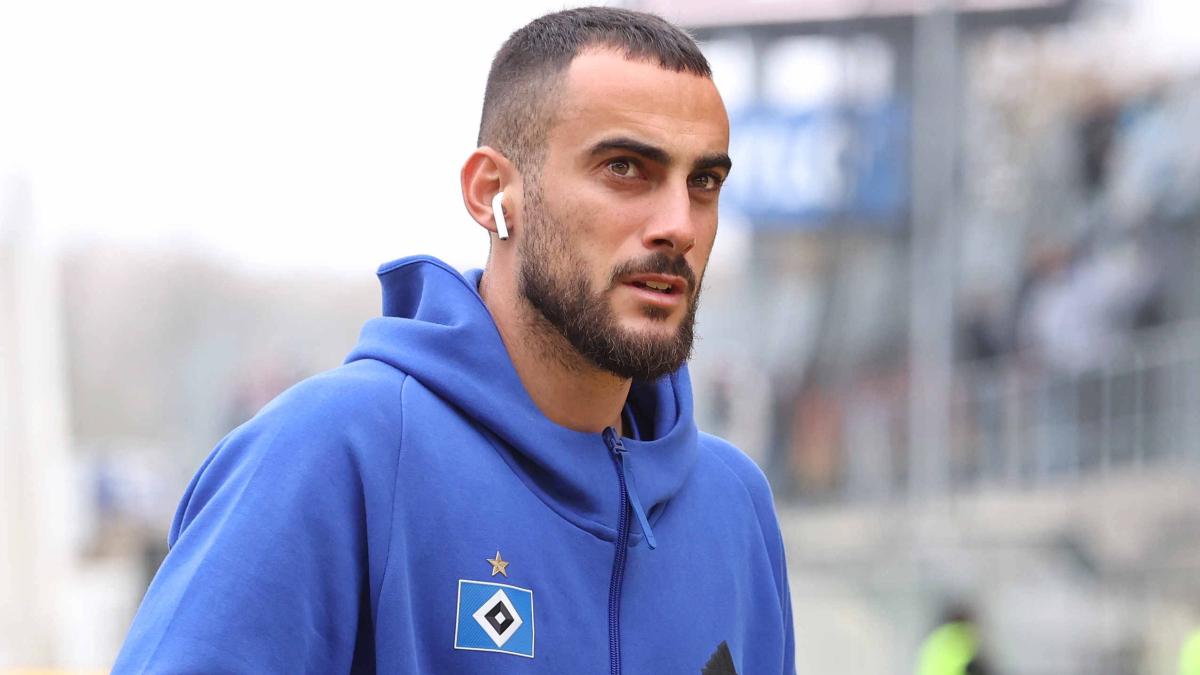Lucas Perrin bleibt beim HSV trotz Personalmangel nur Reservist