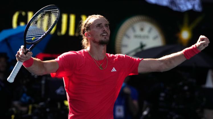 Australian Open: Hamburger Tennis-Star Zverev im Halbfinale