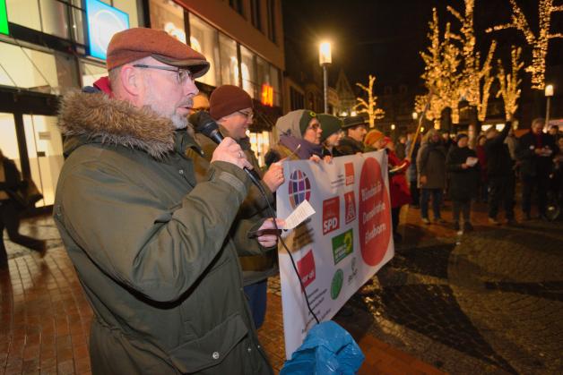 Vor Bundestagswahl: Elmshorn demonstriert für Demokratie