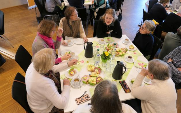 Speeddating der Landfrauen in Bissendorf zur Bundestagswahl 2025