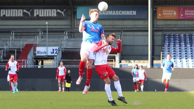 Fußball-Regionalliga: Holstein Kiel mit Remis gegen VfB Lübeck