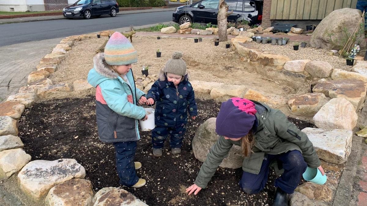So hat Familie Ferderer aus Belm ihren Vorgarten verwandelt