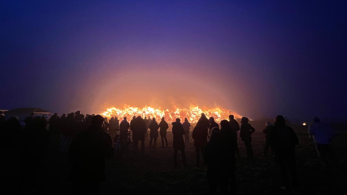 Biike Föhr und Amrum: Die schönsten Fotos vom Biikebrennen
