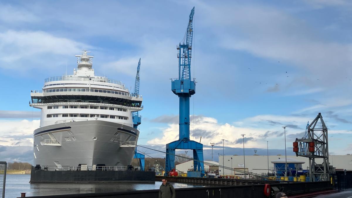 Sanierung, Stellenabbau, Stimmung: So läuft's auf der Meyer Werft