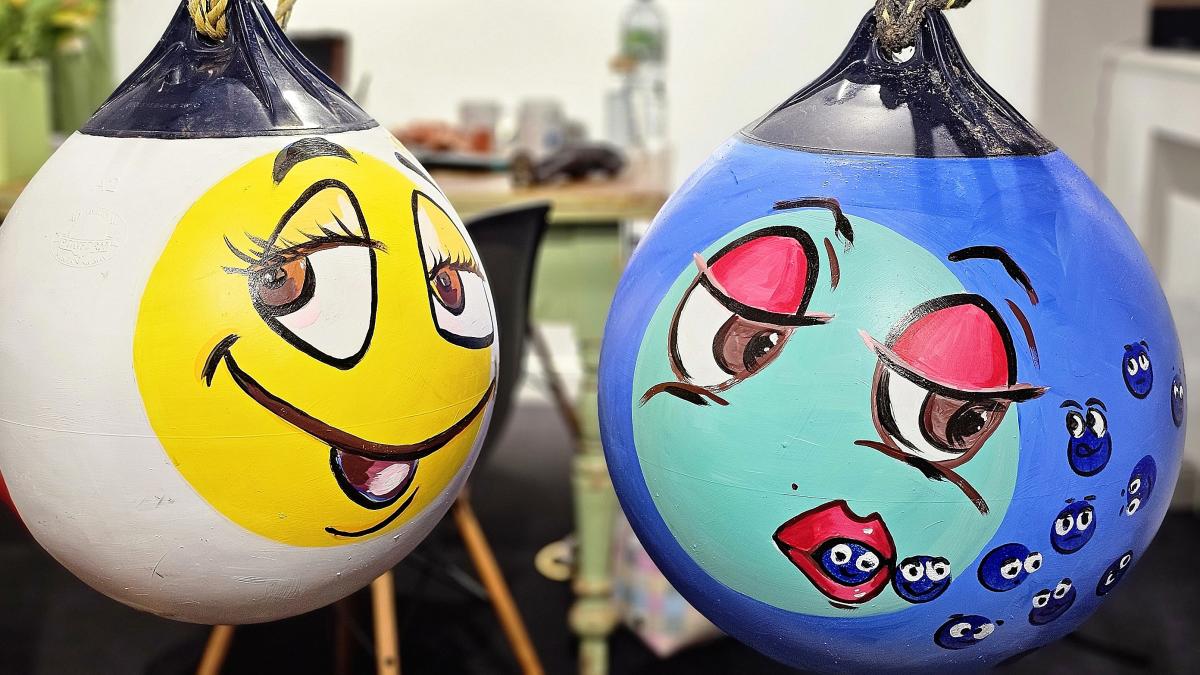 Kim Benck zeigt in Westerland ihre Kunst