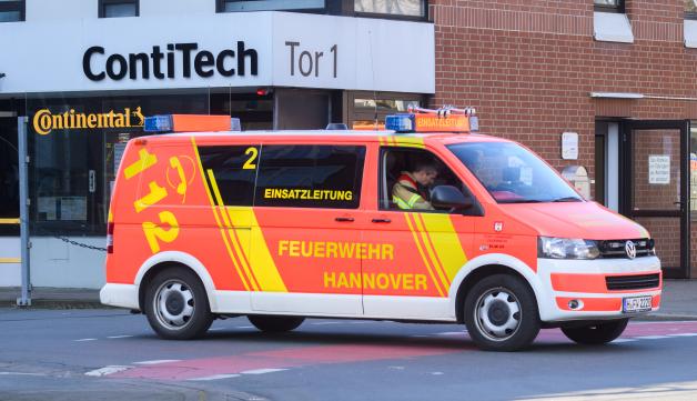 Continental in Hannover: Explosion – ein Verletzter