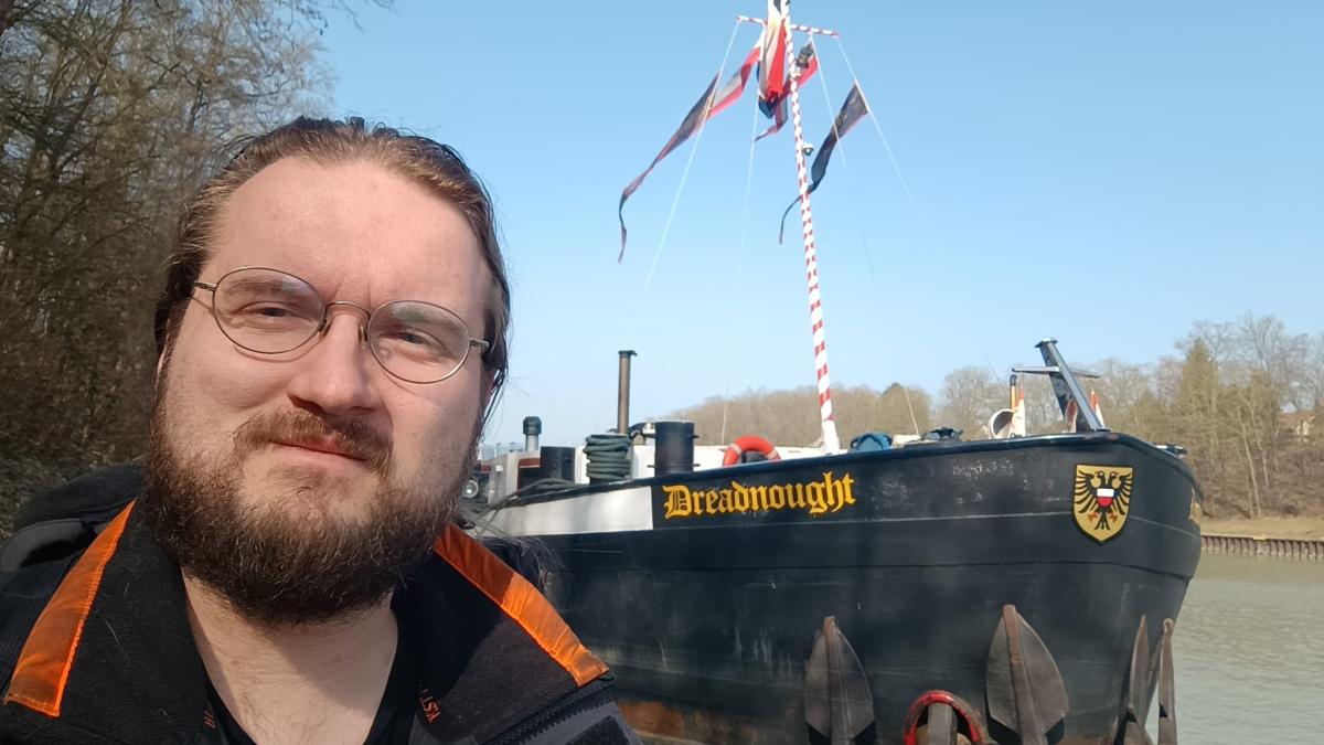 Lübeck: Schiffsführer Scherhag kämpft für die Binnenschifffahrt