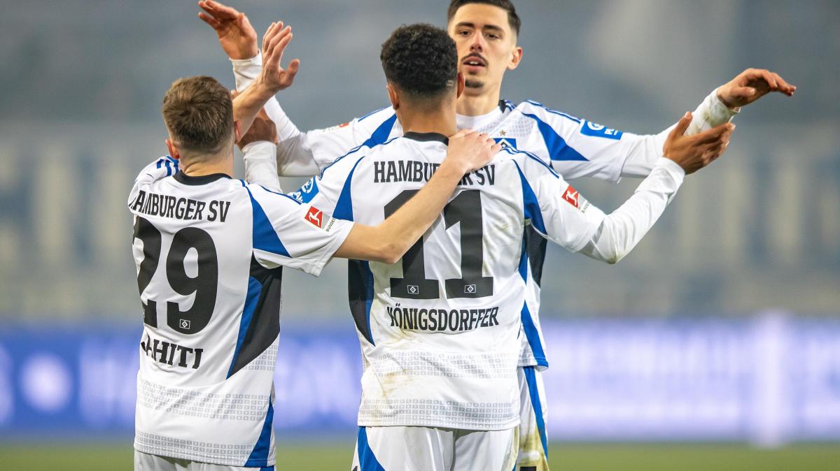 HSV weiter Spitze: 3:0 im Spitzenspiel in Magdeburg