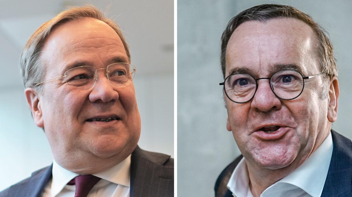 Laschet statt Pistorius: Verwechslung sorgt für Aufregung