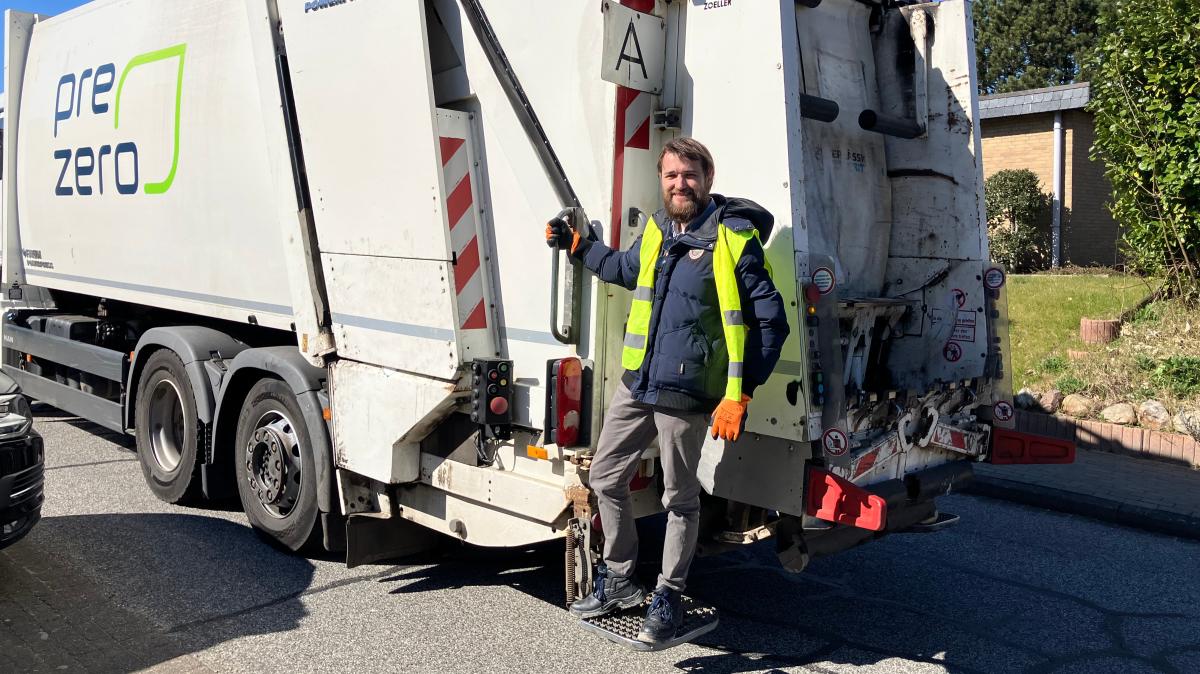 Unterwegs mit Prezero: Müllabfuhr bei Rendsburg im Selbstversuch
