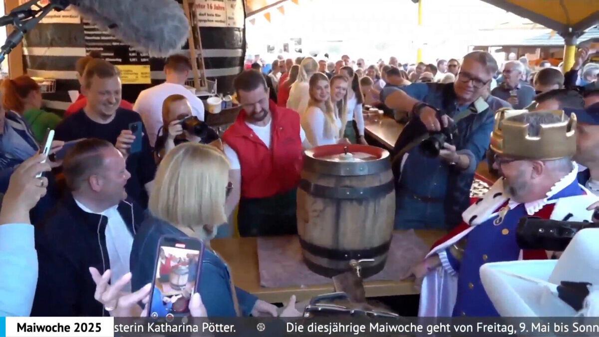 Im Video: So lief die Eröffnung der Maiwoche 2025 in Osnabrück