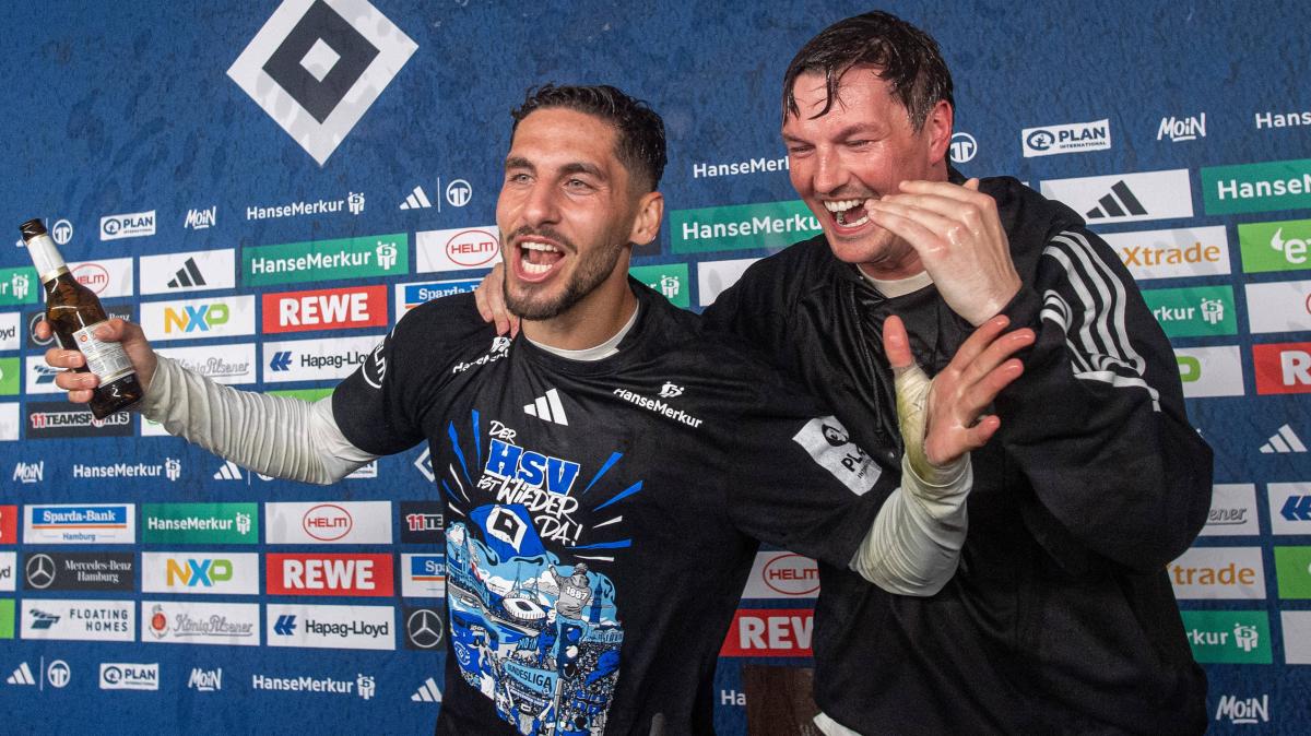 Vom Fan zum HSV-Aufstiegstrainer: Merlin Polzin wird emotional