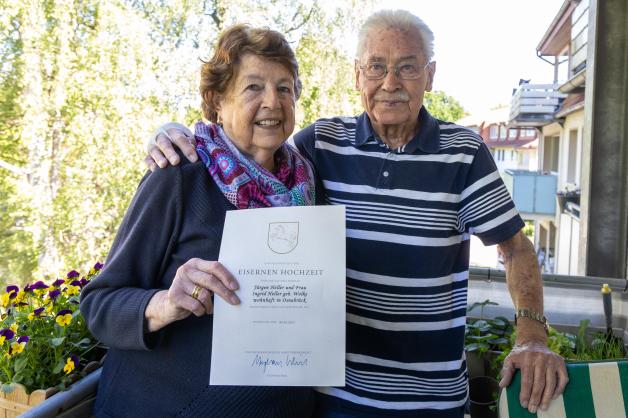 65 Jahre Ehe: Tipps von den Osnabrückern Ingrid und Jürgen Heller