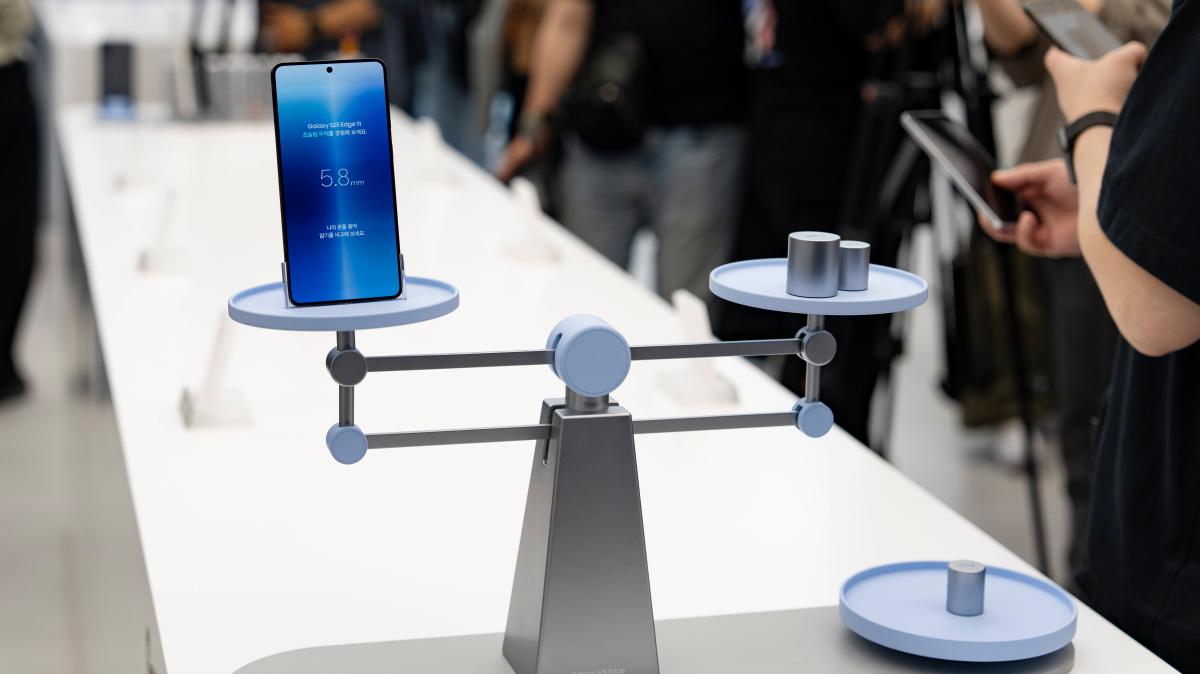 Samsung Galaxy S25 Edge: premier regard - Le derniere heure