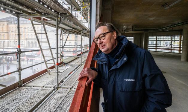 Am „Zauberwürfel“ in Osnabrück wird wieder gearbeitet
