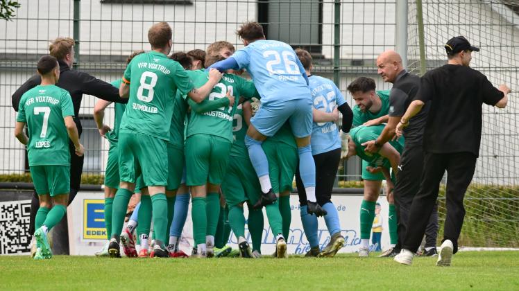 Amateurfußball Osnabrück: VfR Voxtrup ist Bezirksliga-Meister