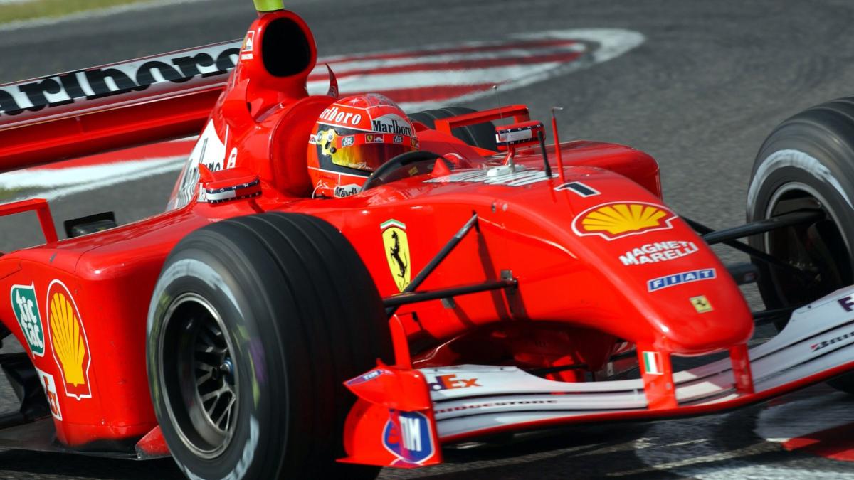 Formel 1: Michael Schumachers WM-Ferrari von 2001 versteigert