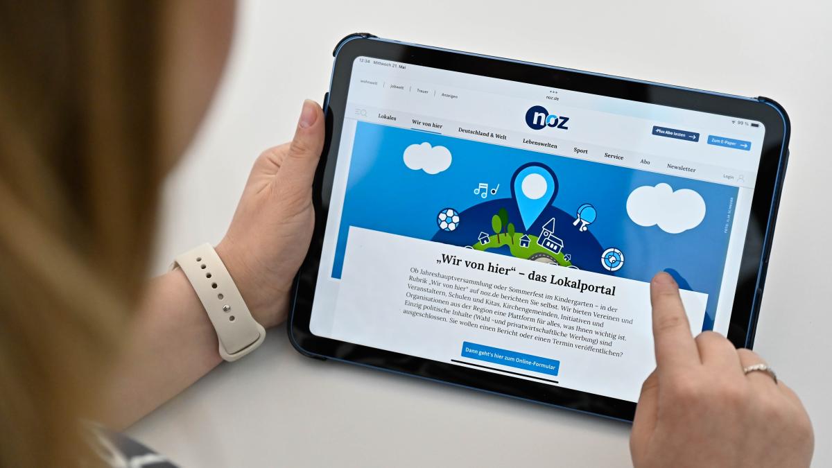 So funktioniert das noz-Mitmach-Portal „Wir von hier“
