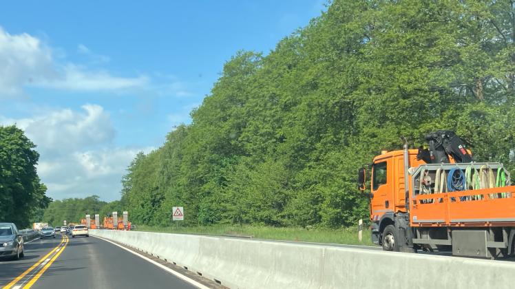 B 75 Baustelle