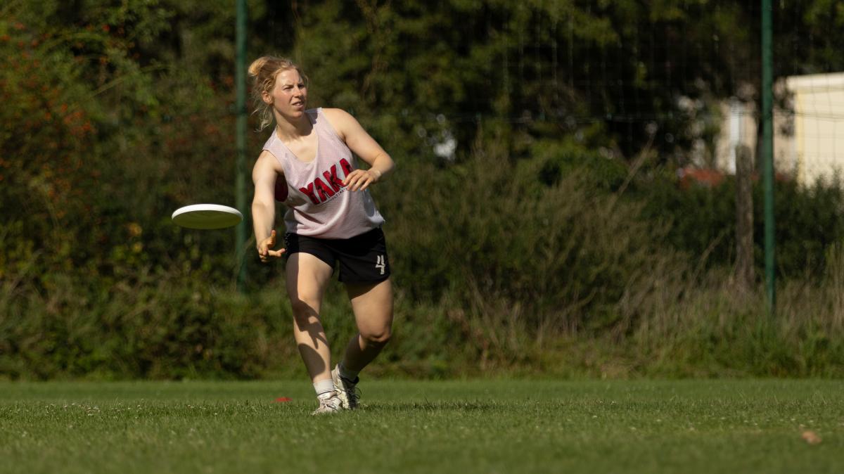 Wie eine Osnabrückerin den Frisbeesport olympisch machen will