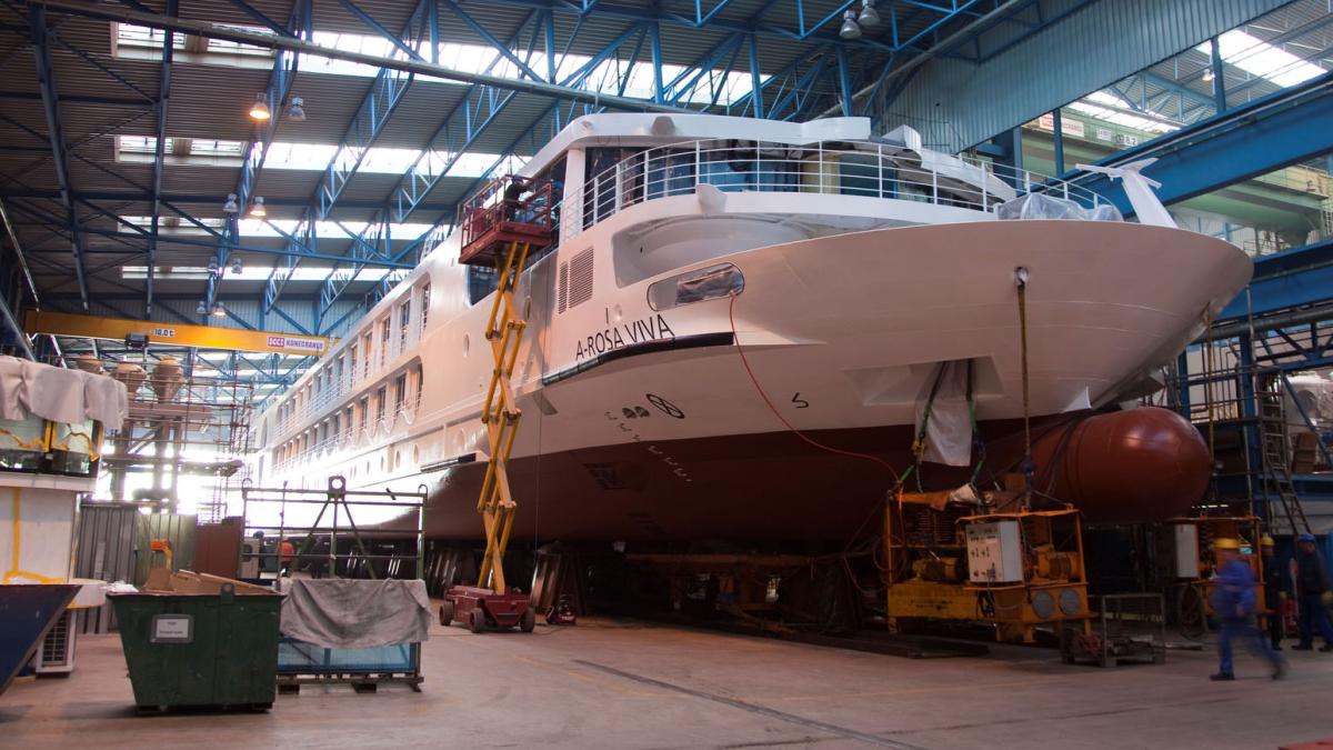Teil der Meyer-Gruppe: Neptun Werft vor 175 Jahren gegründet