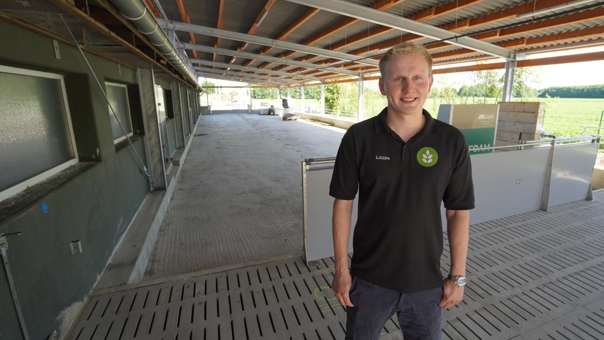 Leon Trentmann aus Surwold baut Hightech-Ställe für Schweine