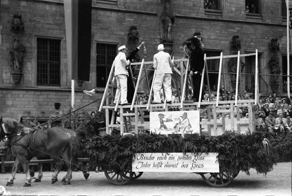Historische Fotos vom Niedersachsentag 1951 in Osnabrück