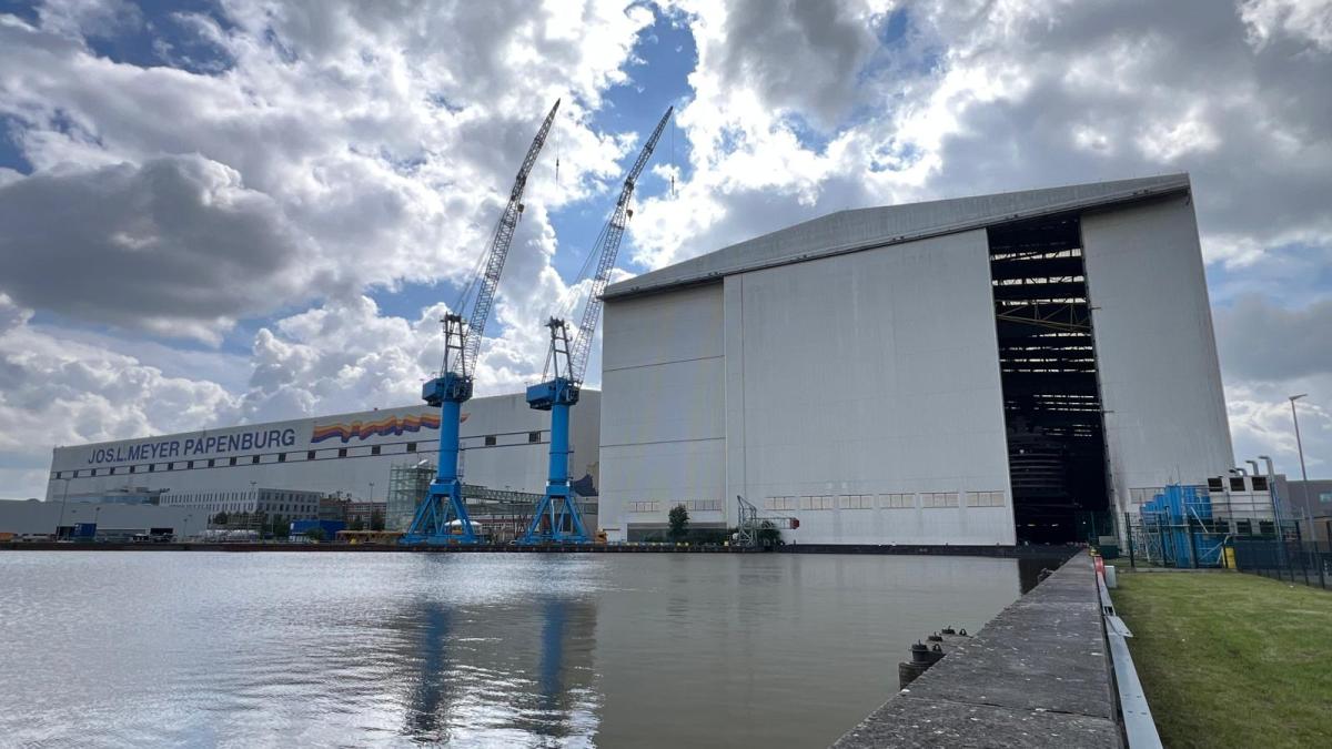 „Disney Destiny“: Zeitplan fürs Ausdocken der an der Meyer Werft