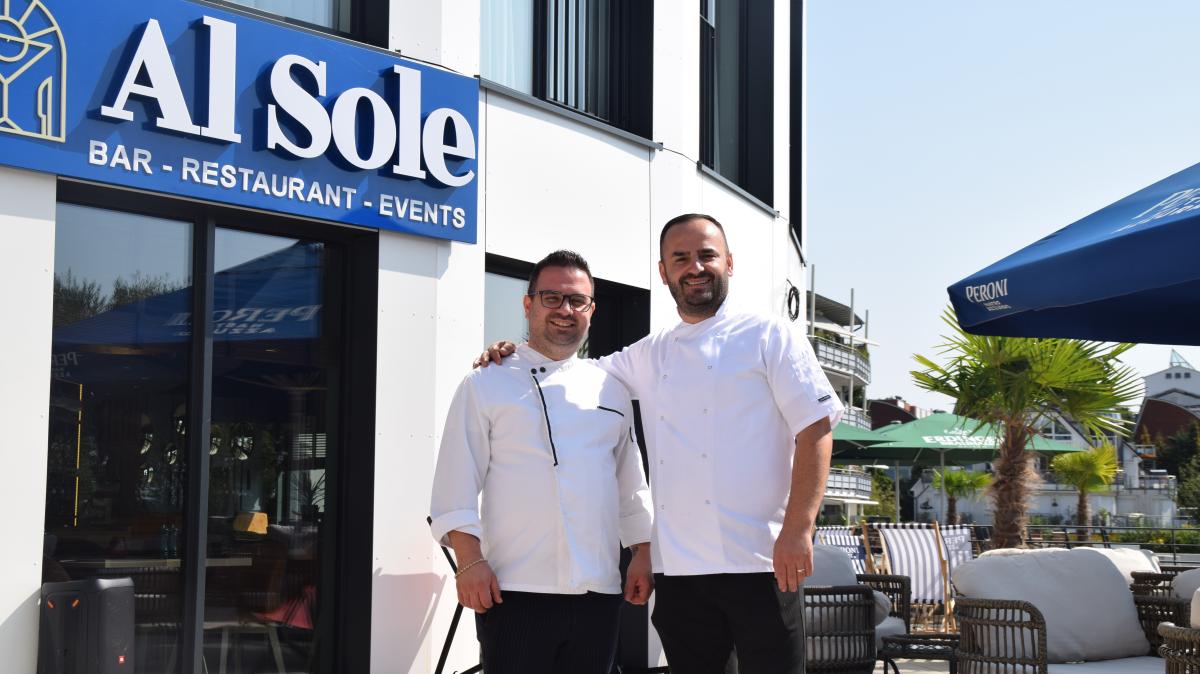 Neues Restaurant mit Elbblick in Wedel: Al Sole hat den Top-Spot