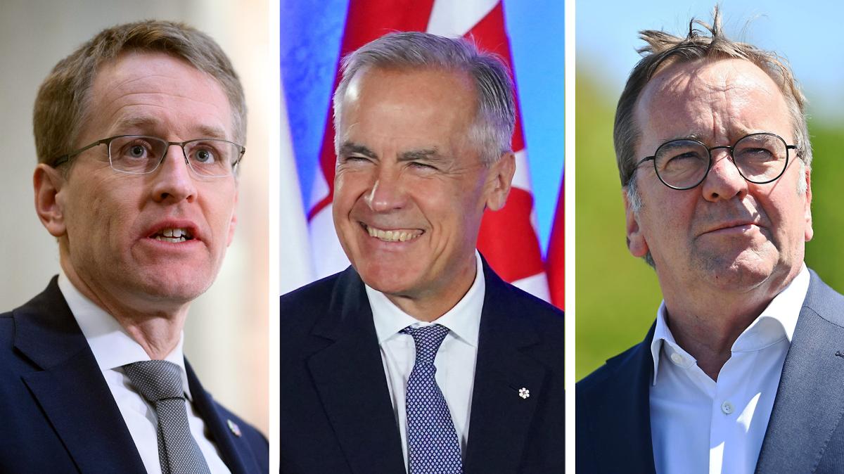 Statt Söder: Daniel Günther trifft Kanadas Premier und Pistorius