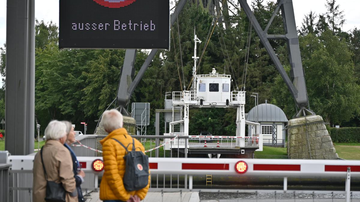 Schwebefähre Rendsburg: Hoffnung auf Neustart am NOK im September