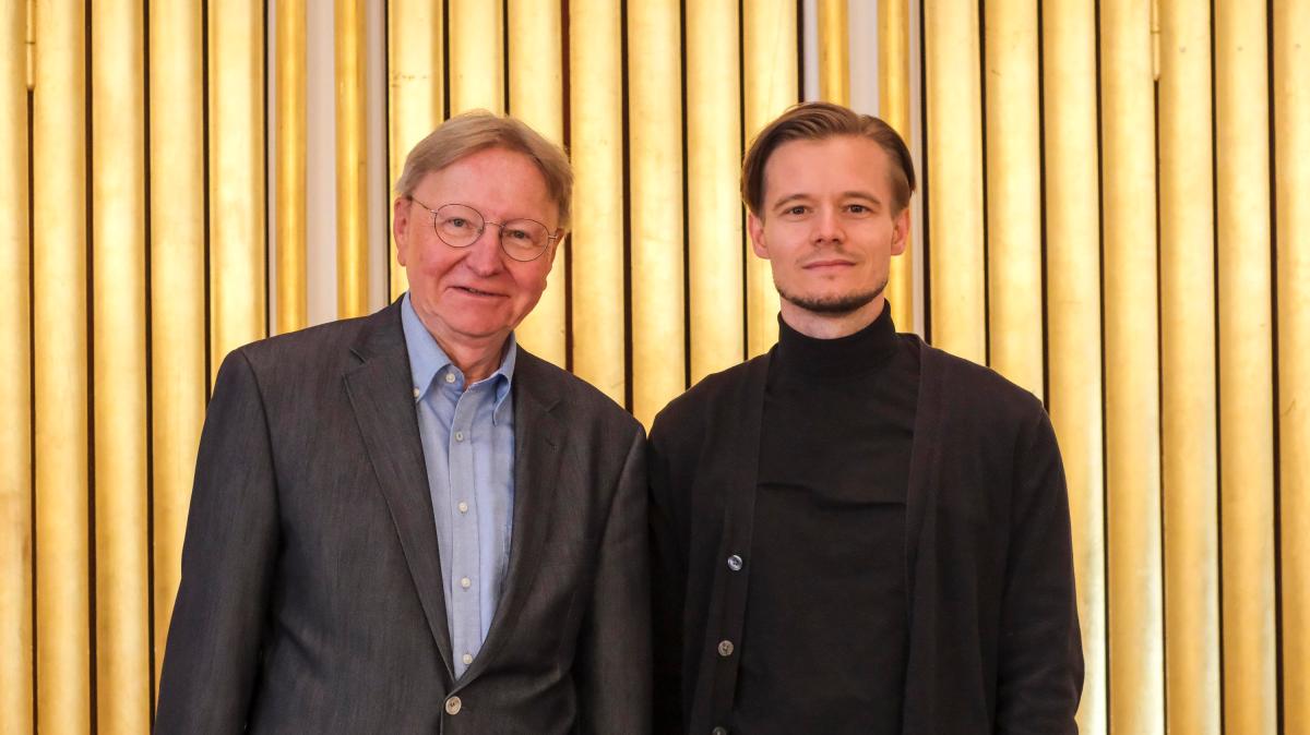 Christopher Lichtensteins erstes Konzert im Osnabrücker Schloss