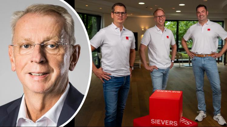 Sievers Group Osnabrück: Gründer Gerdes-Röben übergibt Führung
