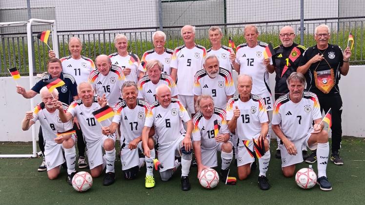 Ü75-Fußball: Eddy Detels und Marek Wanik stürmen zum WM-Titel