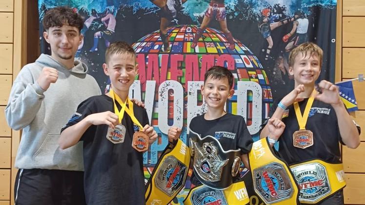 Kampfsport-WM: Wallenhorster Sportler holen acht Medaillen