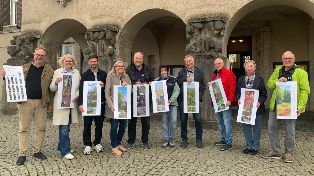 Vorstellung des Rotary-Kalenders 2026: „Grünes Delmenhorst“