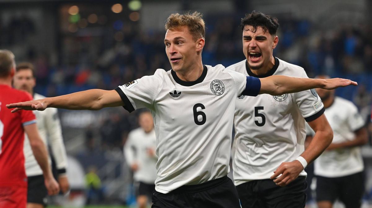 Sieg in WM-Qualifikation: Deutschland dominiert gegen Luxemburg