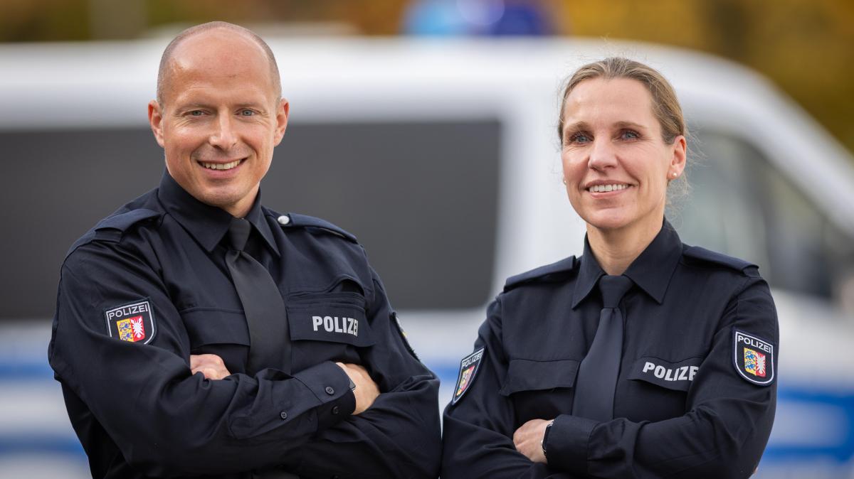 Neuanfang mit 47 Jahren: Zwei Quereinsteiger werden Polizisten