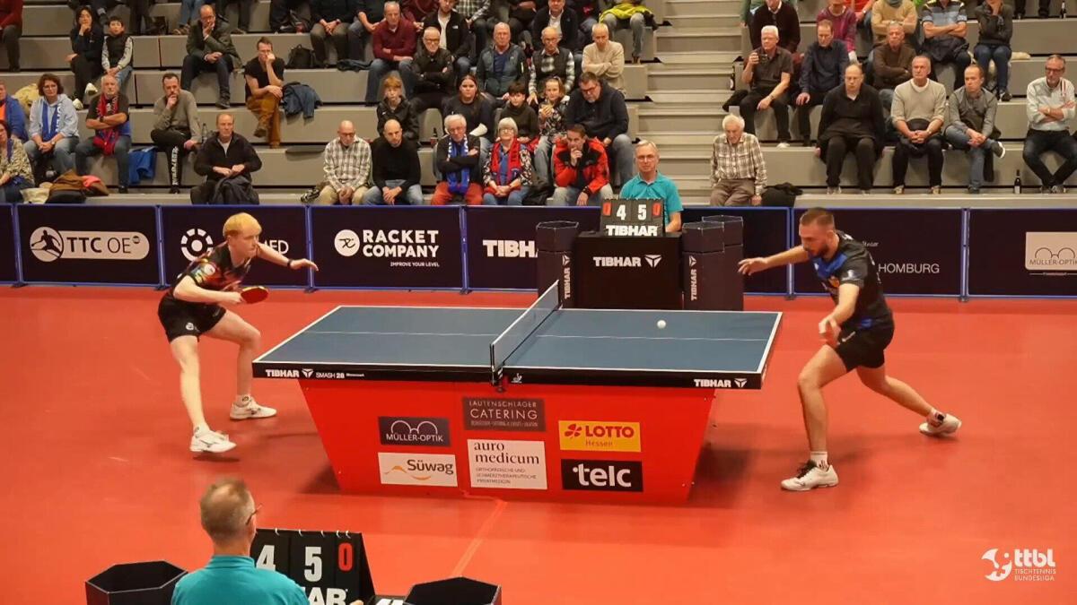 Spiel Highlights zu TTC OE Clarity Tel. Bad Homburg - TSV Bad Königshofen