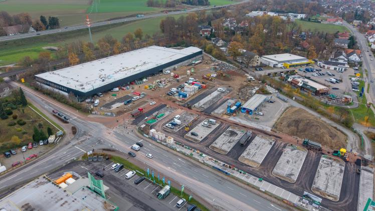 Belms größte Baustelle: Neuer Marktkauf nimmt Form an