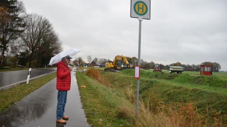 Bushaltestellen weg Süderau und Elskop: Frank Riese will handeln