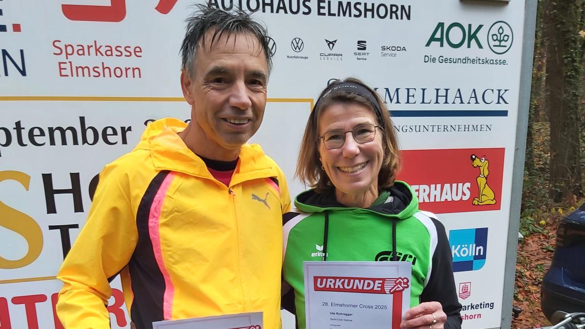 28. Elmshorner Crosslauf – Ute und Robert Rohregger